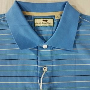 Alistair Mackenzie | Shirts | Alister Mackenzie Striped Golf Polo Shirt ...